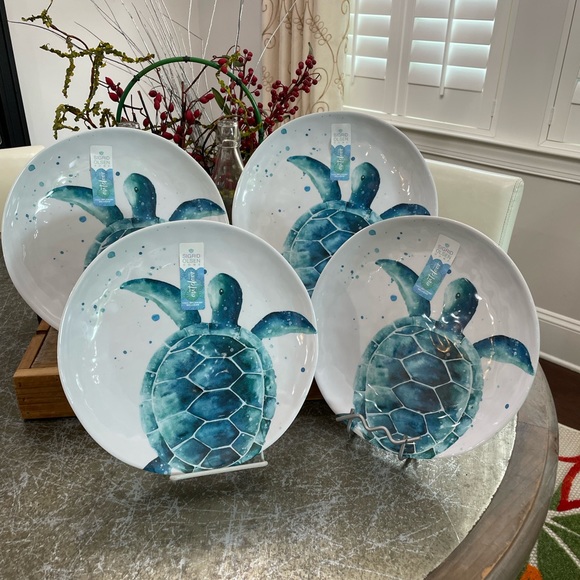 Sigrid Olsen | Dining | Sigrid Olsen 225 Melamine Beach Plates New ...